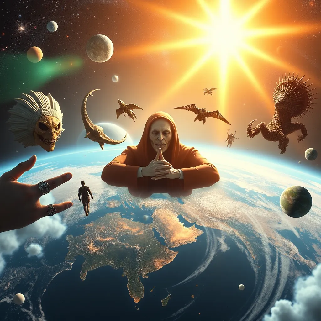 Galactic Forces Unite: A Cosmic Call for Peace : MysteryLores