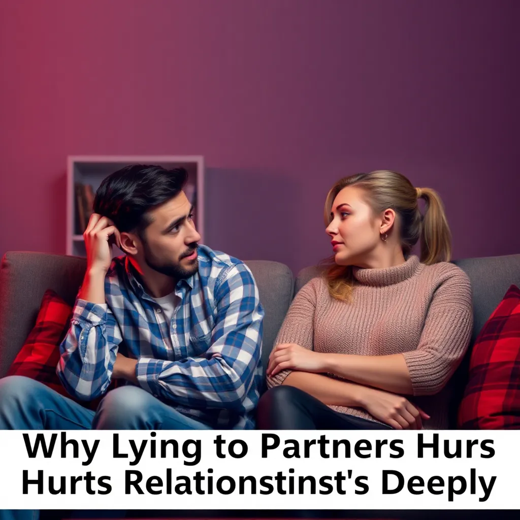 Why Lying to Partners Hurts Relationships Deeply : MysteryLores