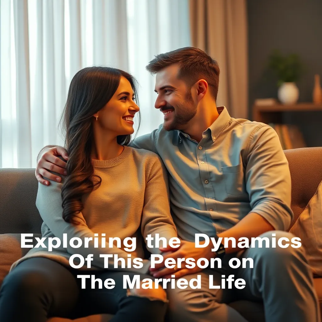 Exploring the Dynamics of This Person's Married Life : MysteryLores