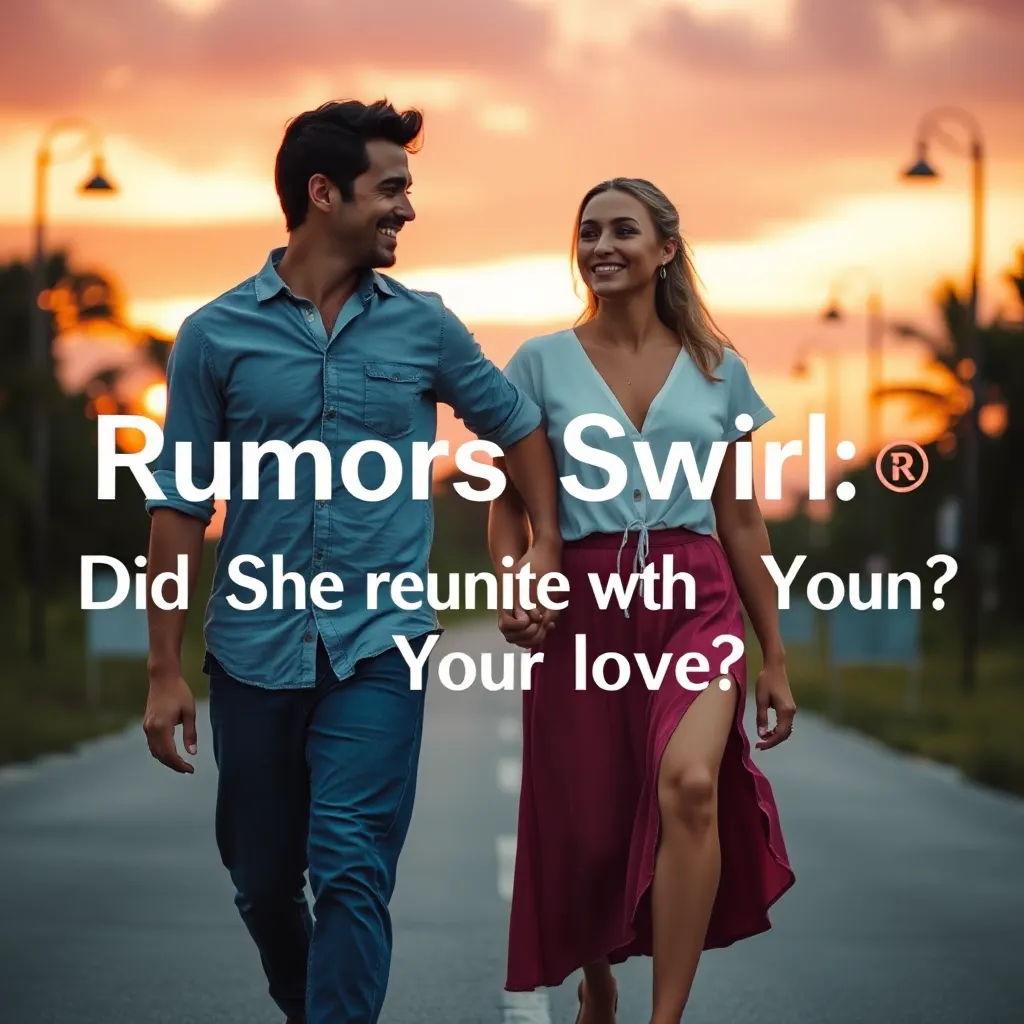 Rumors Swirl: Did She Reunite With Her Love? : MysteryLores