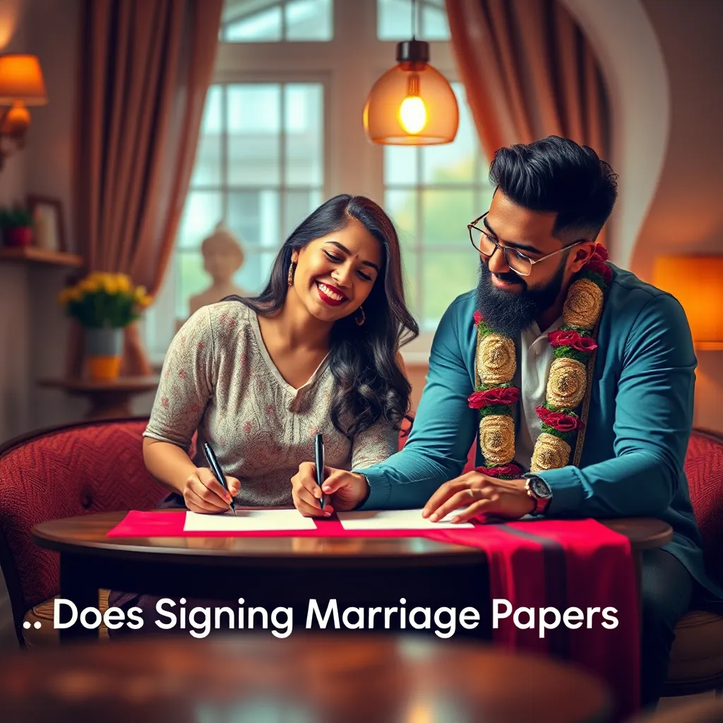 Does Signing Marriage Papers Matter in Astrology? : MysteryLores