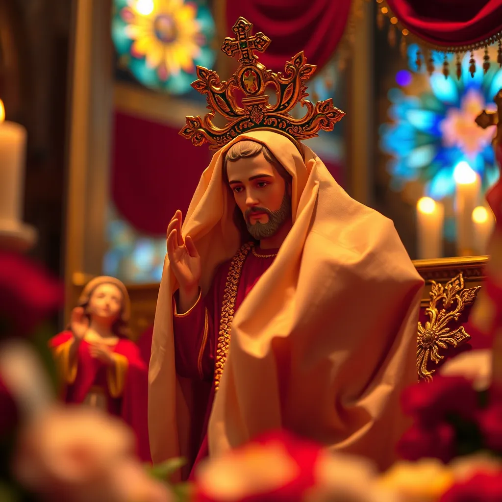 Holy Week Reflections: Covering Your Santos : MysteryLores