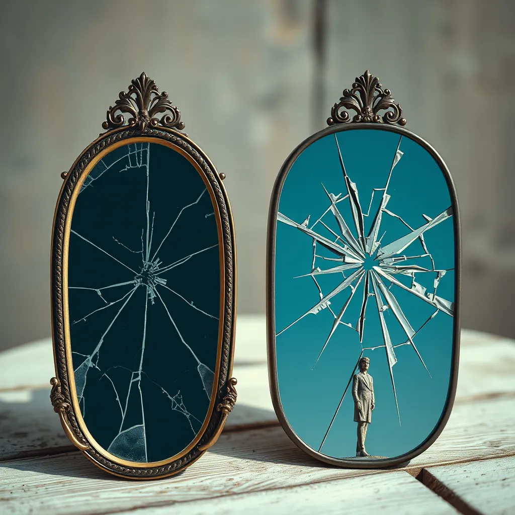 Nuances in Superstitions: Cracked vs. Broken Mirrors : MysteryLores