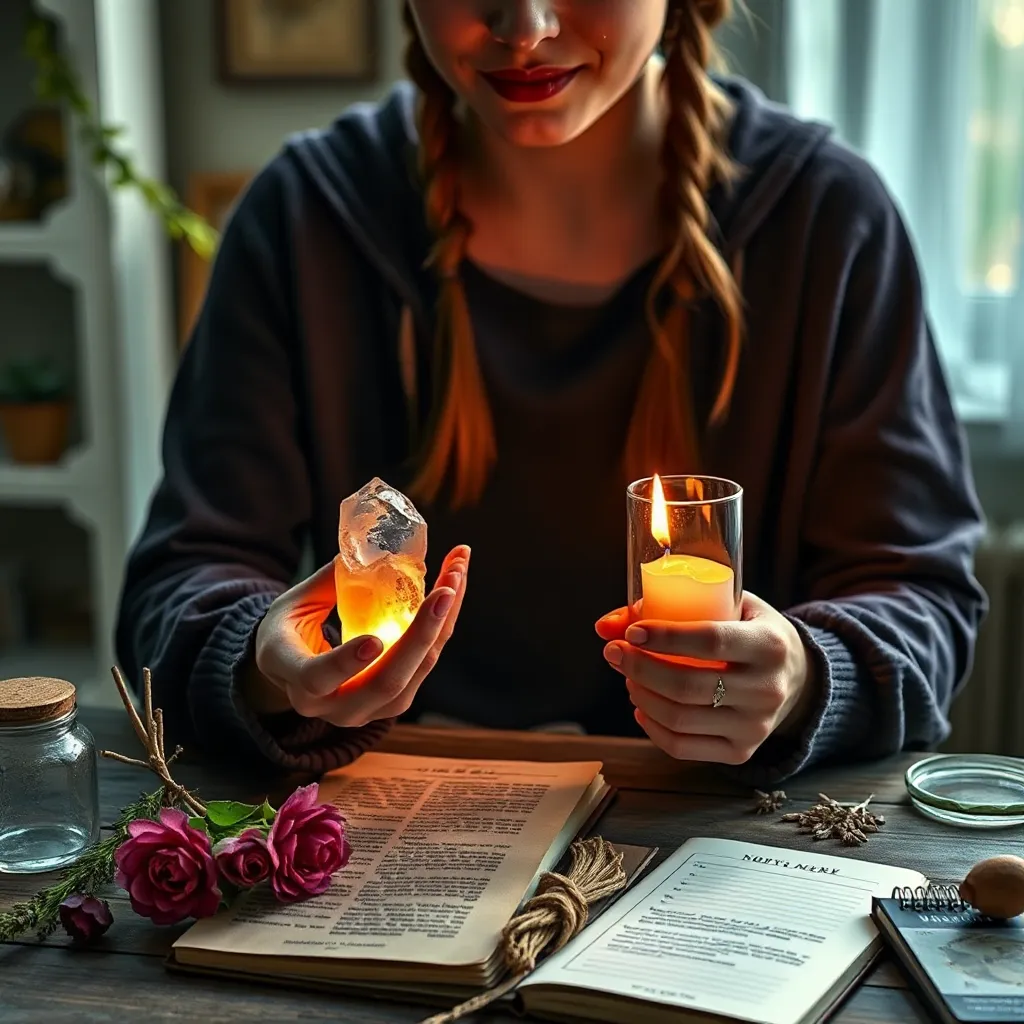 How to Create a Spell for Self-Acceptance and Positivity : MysteryLores