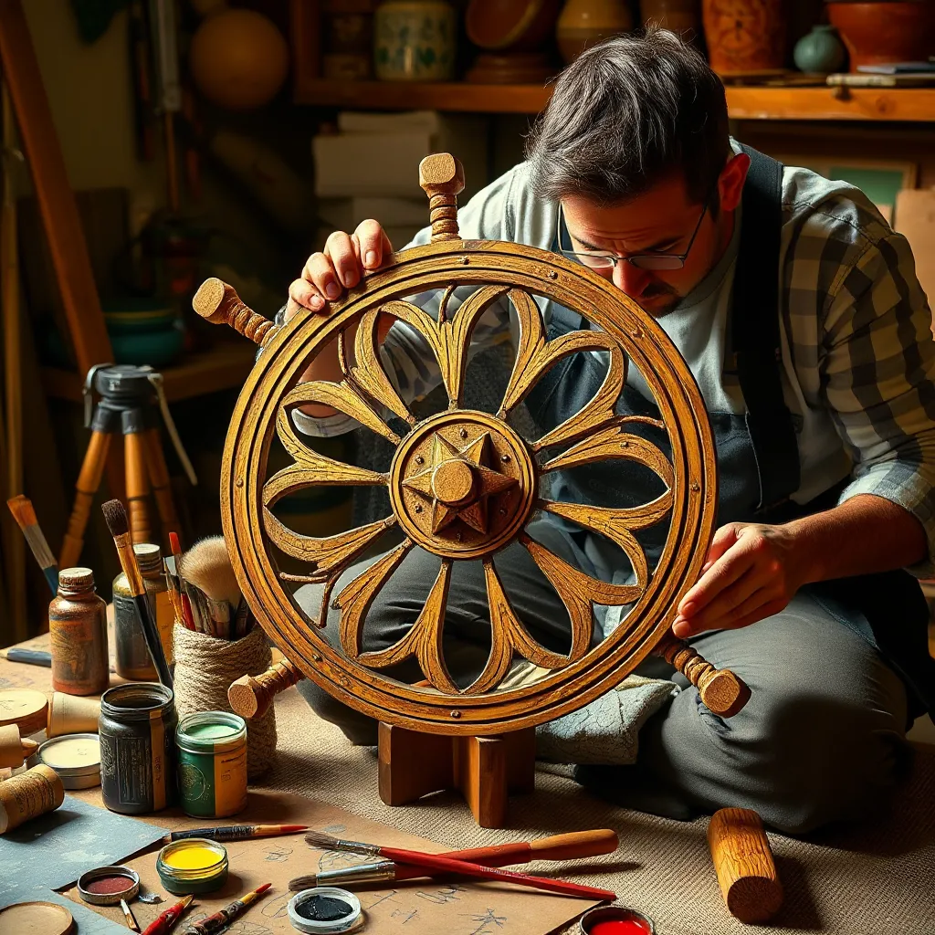 Creating a Sigil Wheel: A Craftsmanship Journey : MysteryLores