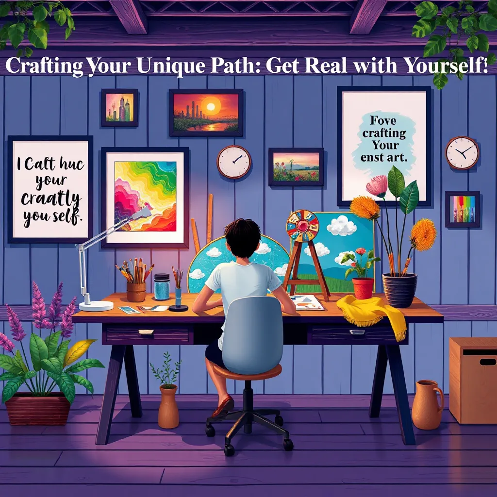 Crafting Your Unique Path: Get Real with Yourself : MysteryLores