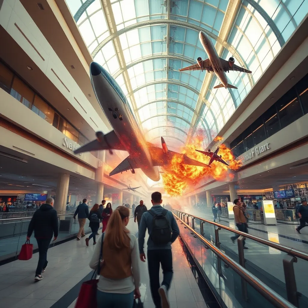 Exploring Dreams of Plane Crashes in a Bustling Mall World : MysteryLores