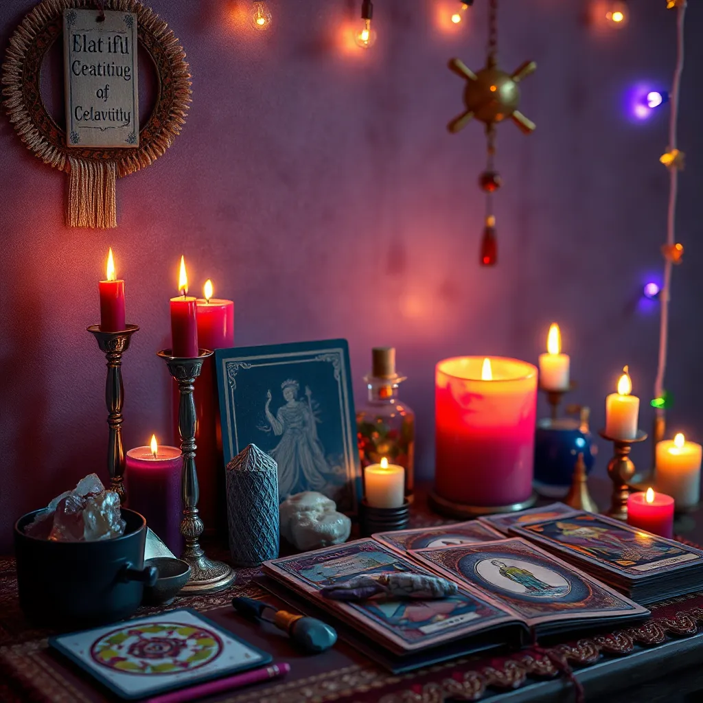 Enhance Your Creativity with an Inspiring Altar Setup : MysteryLores