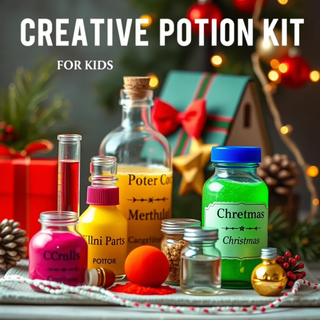 Creative Christmas Potion Kit Gift Idea for Kids : MysteryLores