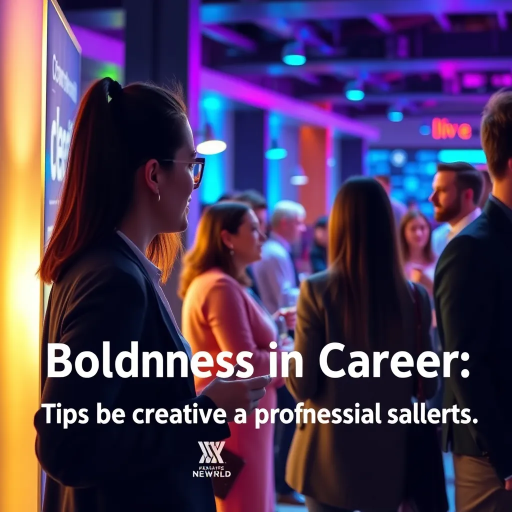Boldness in Career: Tips for Creative Professionals : MysteryLores