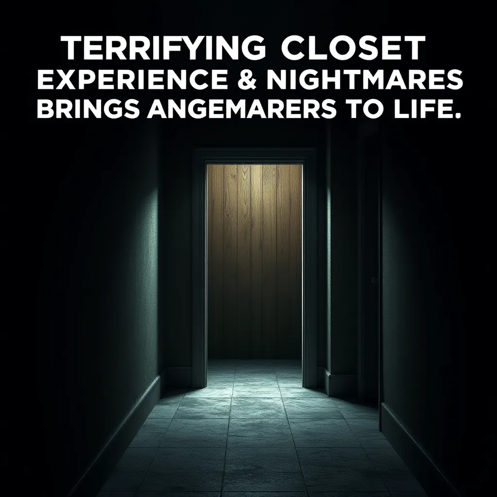 Terrifying Closet Experience Brings Nightmares to Life : MysteryLores