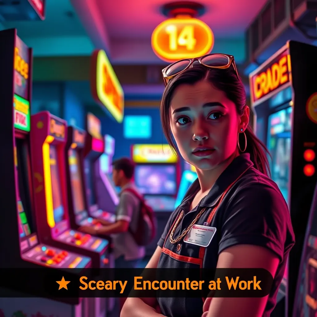 Scary Encounter at Work: Arcade Stories Unfold : MysteryLores