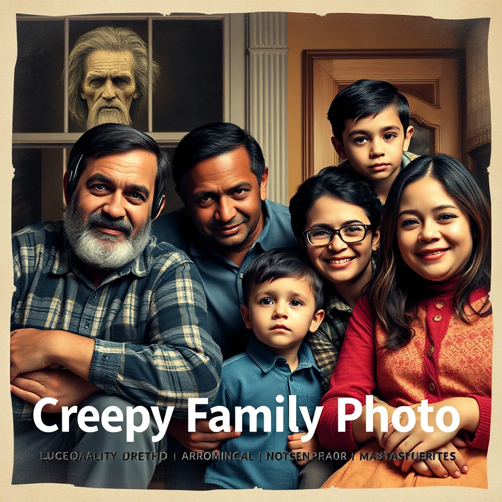Creepy Family Photo Sparks Curiosity After Discovery : MysteryLores