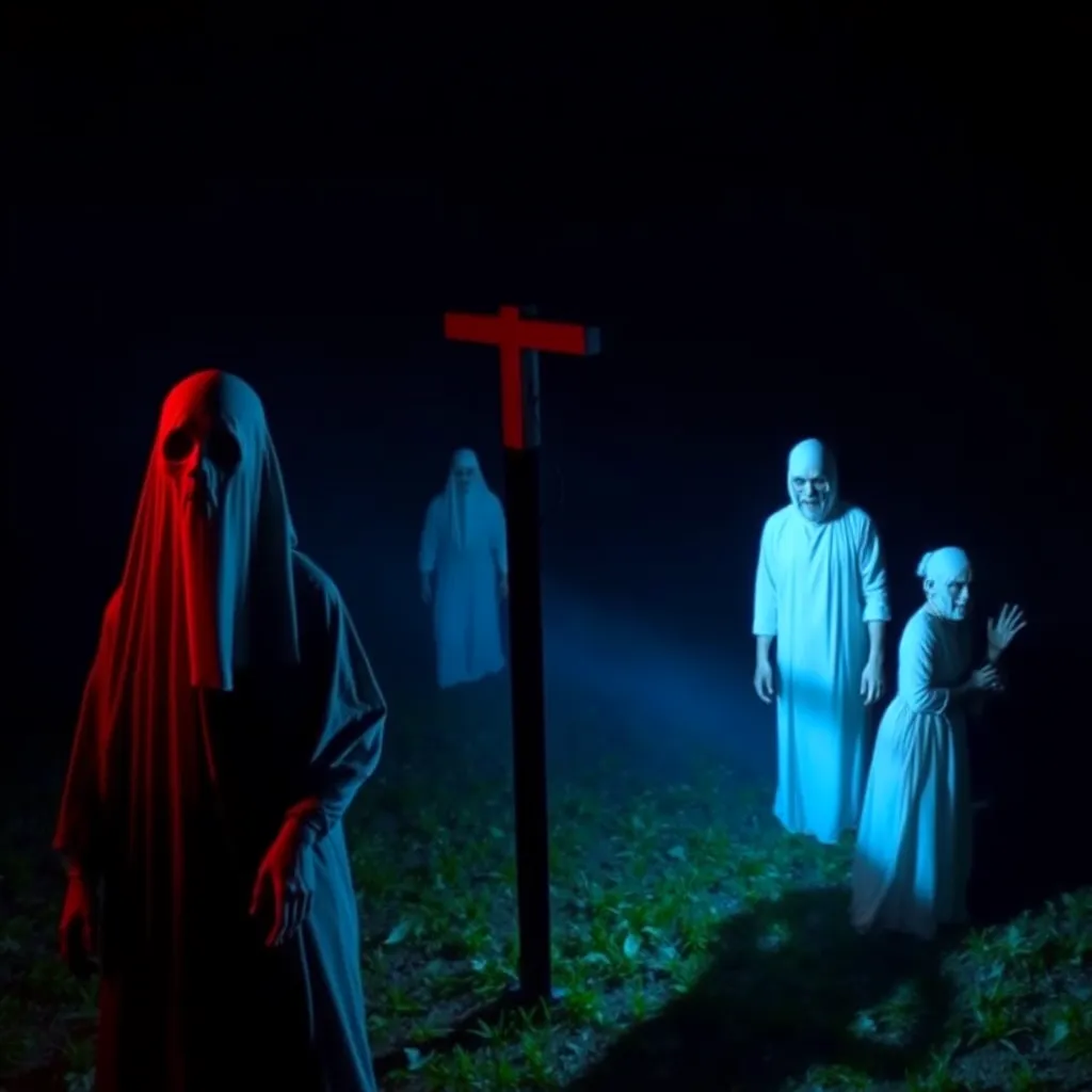 Creepy Farm Security Footage Shows Unexplained Figures : MysteryLores