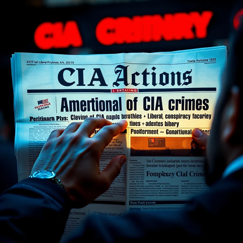 Critique of American Liberal Propaganda on CIA Crimes : MysteryLores