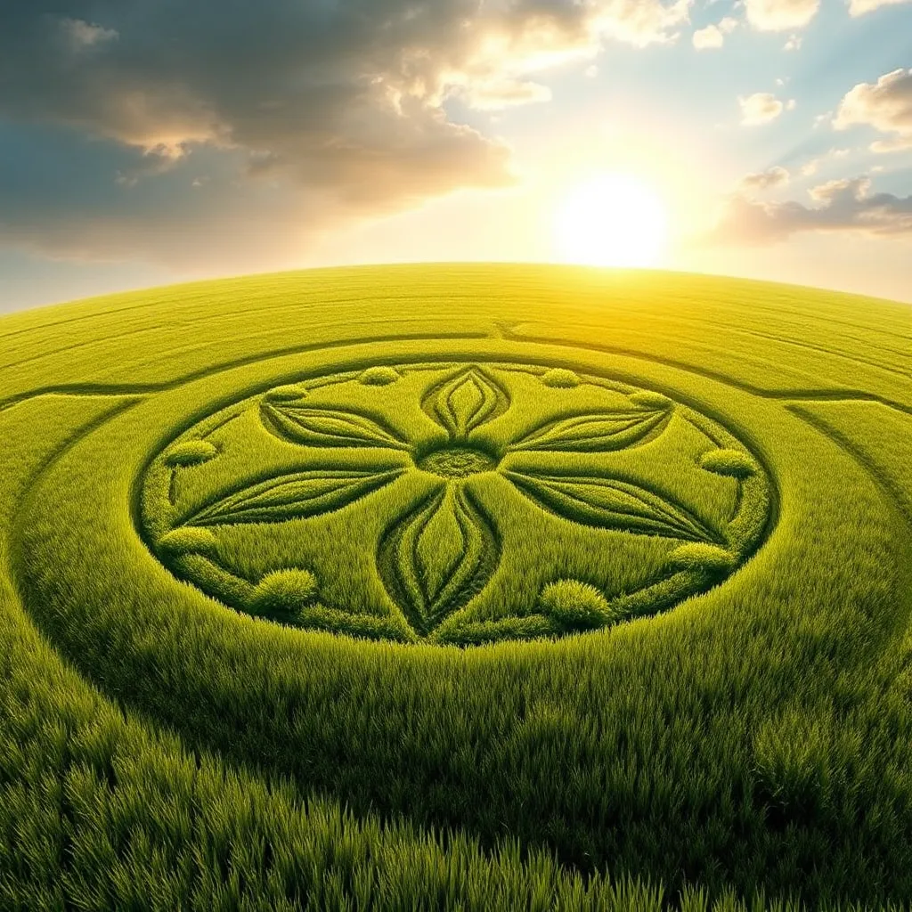 Exploring Crop Circle Patterns: Unlocking Their Meaning : MysteryLores