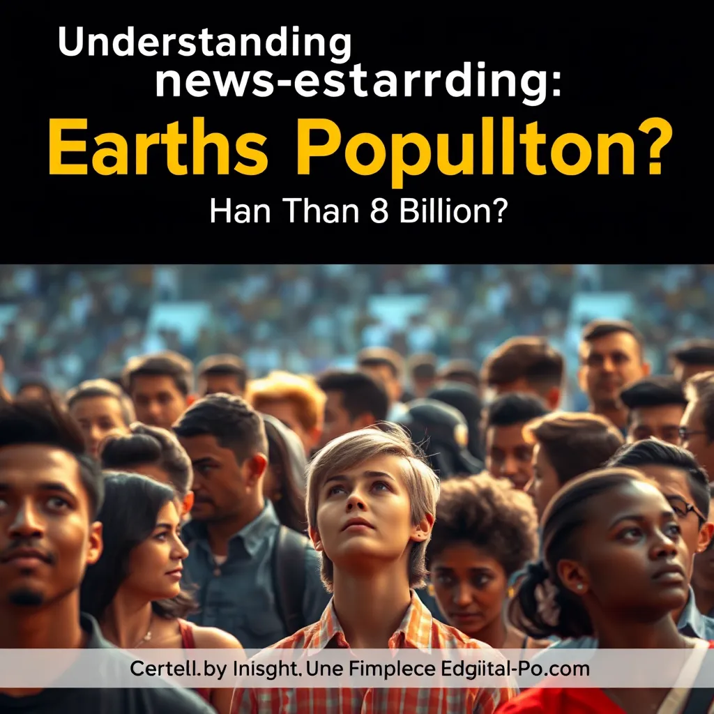 Understanding Earth’s Population: More Than 8 Billion? : MysteryLores