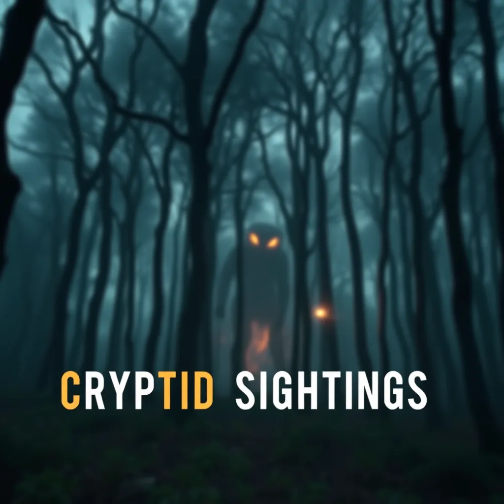 Top Cryptid Sightings: The Most Convincing Videos and Photos : MysteryLores