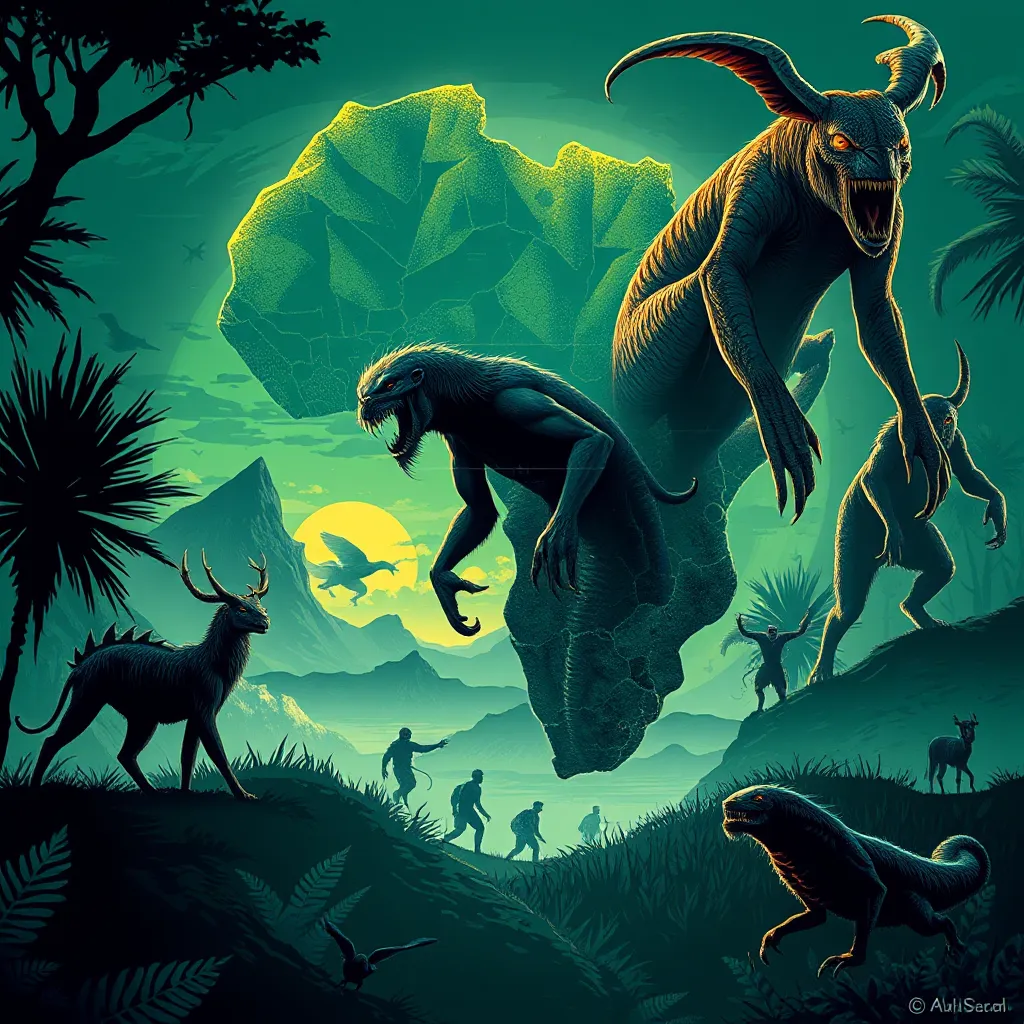 Exploring Cryptids Sighted Across Africa: Cameroon to Uganda : MysteryLores
