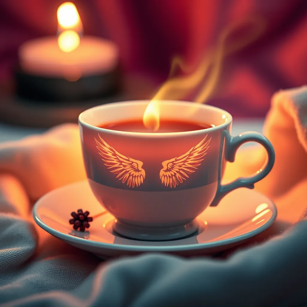 Interpreting a Cup Reading About Death and Wings : MysteryLores