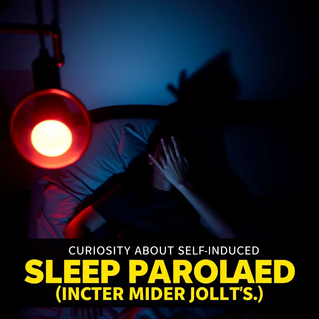 Curiosity About Self-Induced Sleep Paralysis : MysteryLores