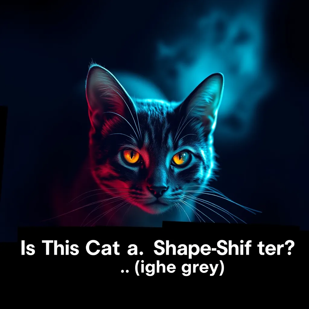 Is This Cat a Shape Shifter? Creepy Night Encounter : MysteryLores