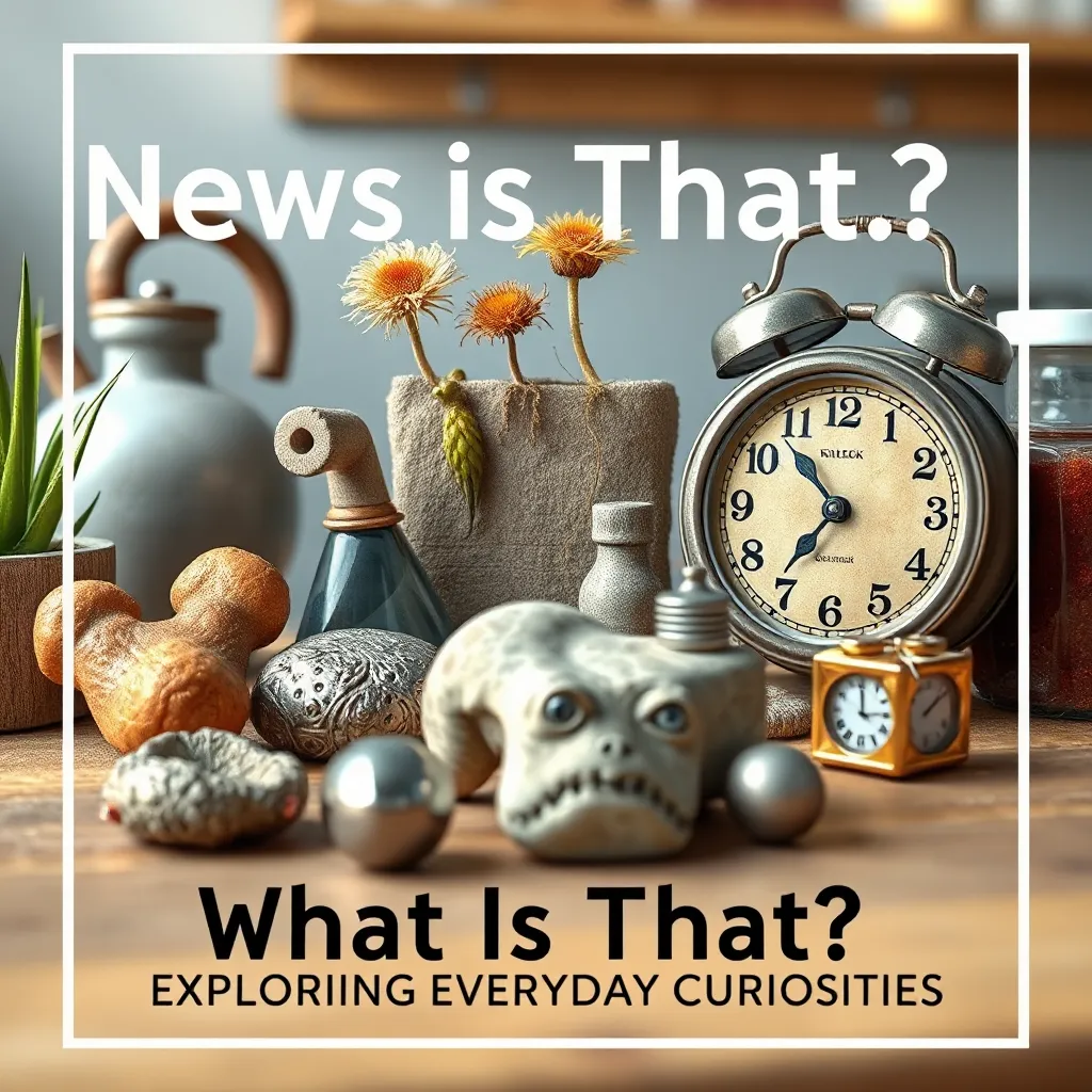 What Is That?! Exploring Everyday Curiosities : MysteryLores