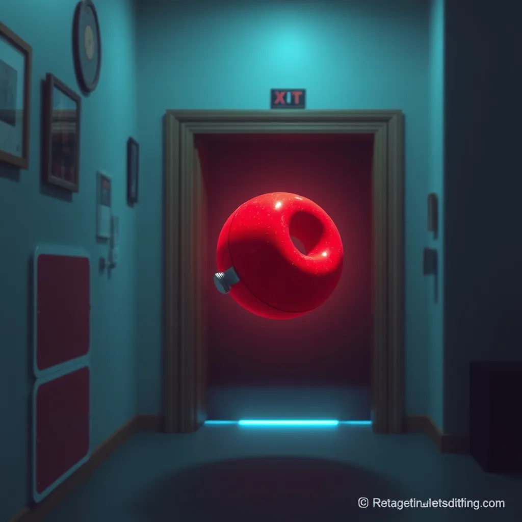 Strange Floating Object Near Door Sparks Curiosity Online : MysteryLores