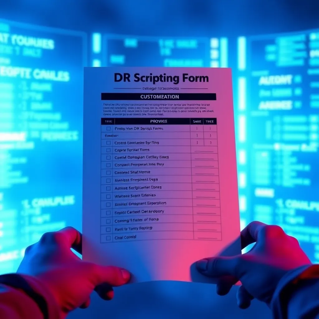 Custom DR Scripting Form for Newcomers to Parapsychology : MysteryLores