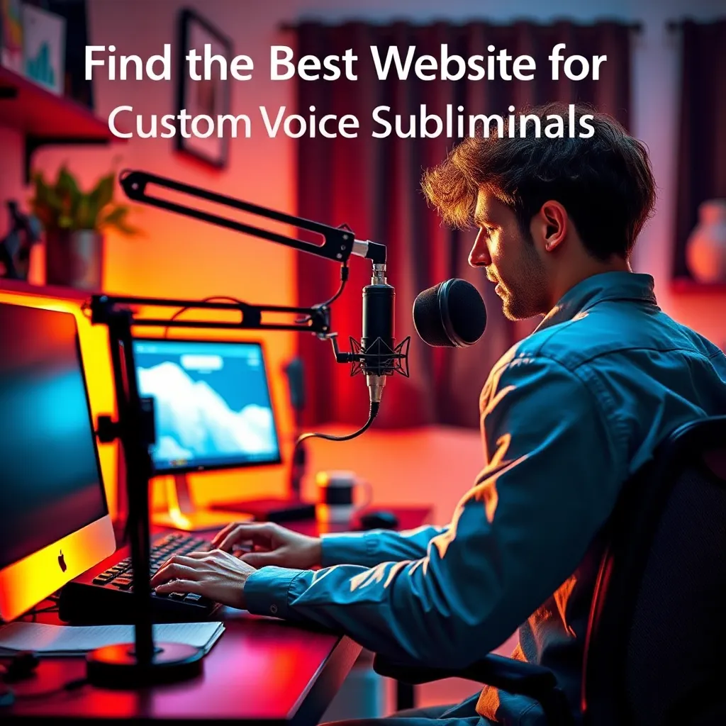 Find the Best Website for Custom Voice Subliminals : MysteryLores