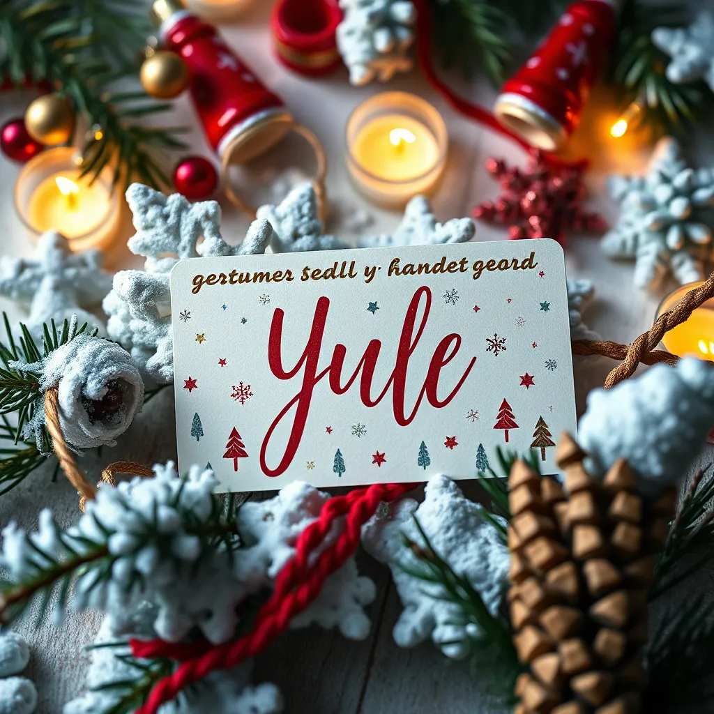 Yule Card Offer: Spread Winter Cheer This Year : MysteryLores