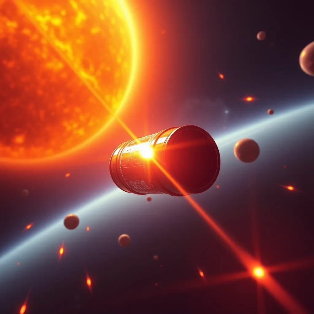Unusual Cylinder Object Spotted Near the Sun Raises Questions ...
