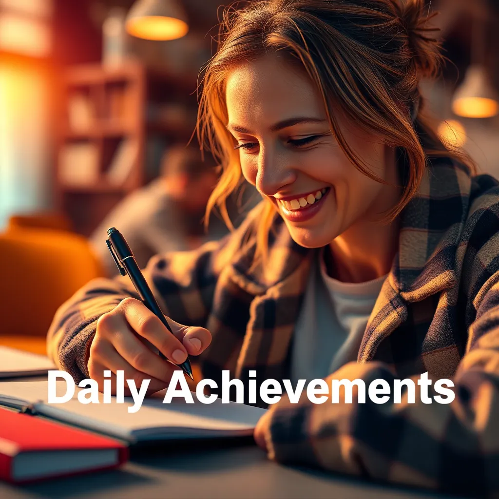 Achieving Daily Accomplishments: Be Proud Today : MysteryLores