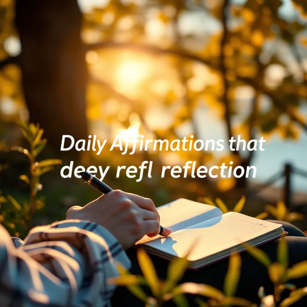 Daily Affirmations that Spark Deeper Reflection : MysteryLores