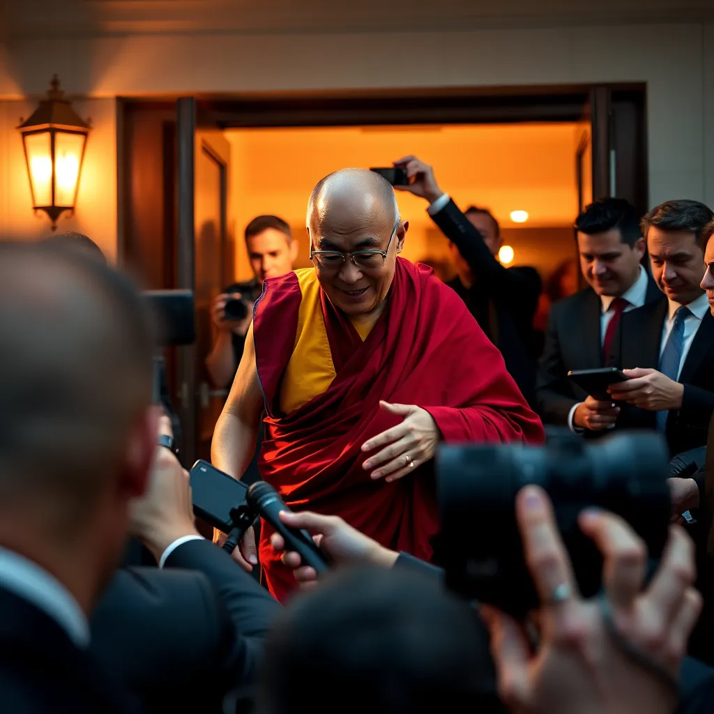 Why Was The Dalai Lama Spotted at Epstein's House? : MysteryLores