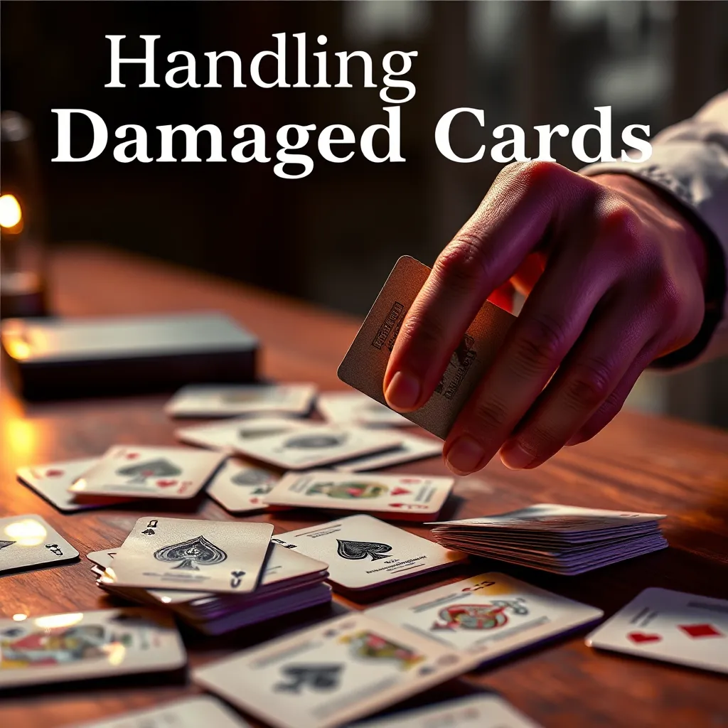 Handling Damaged Cards: Navigating Intuition and Choice : MysteryLores