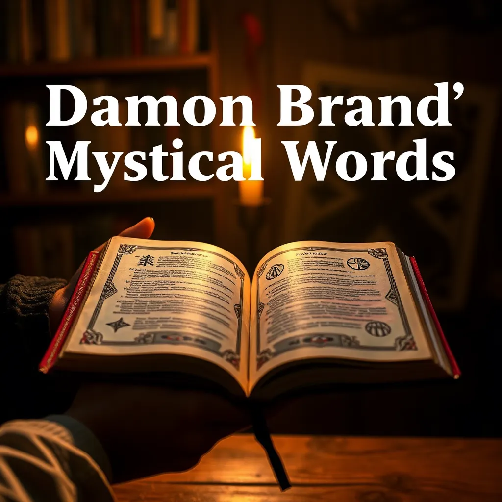 Clarifying Doubts About Damon Brand's Mystical Words : MysteryLores