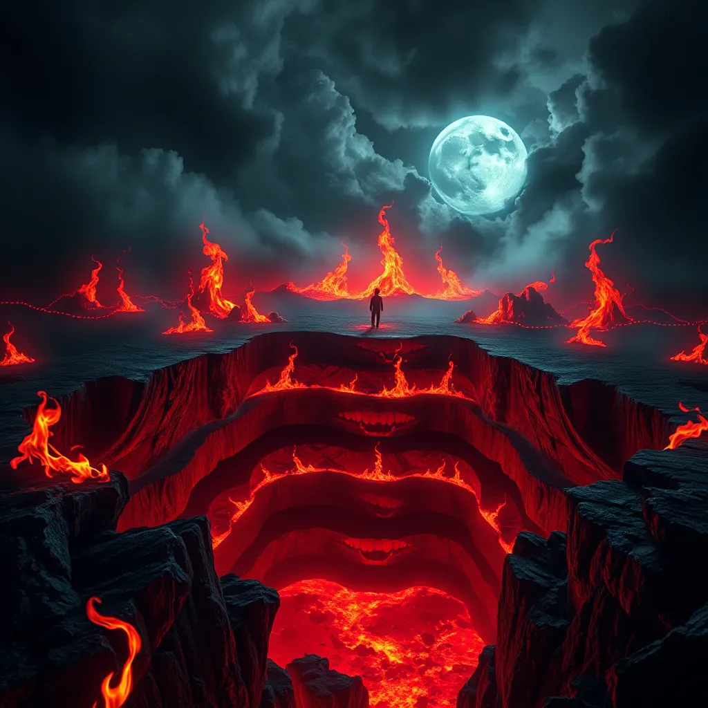 Terrifying Experience: A Journey Through Nine Layers of Hell : MysteryLores