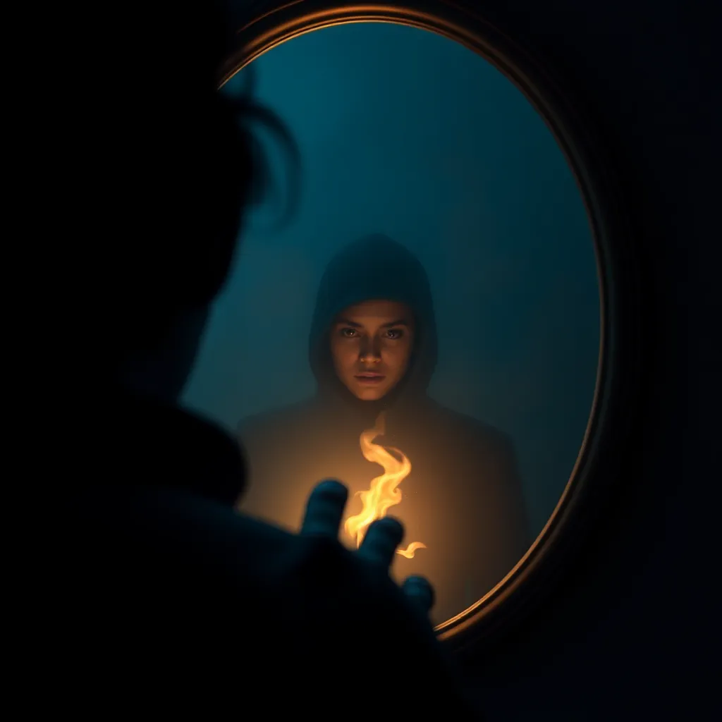 Terrifying Encounter with a Dark Entity in the Mirror : MysteryLores