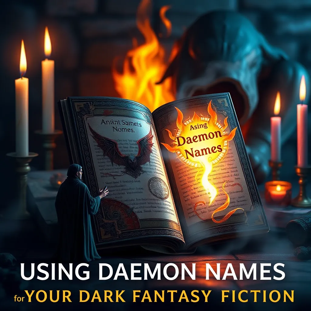 Using Daemon Names in Your Dark Fantasy Fiction : MysteryLores