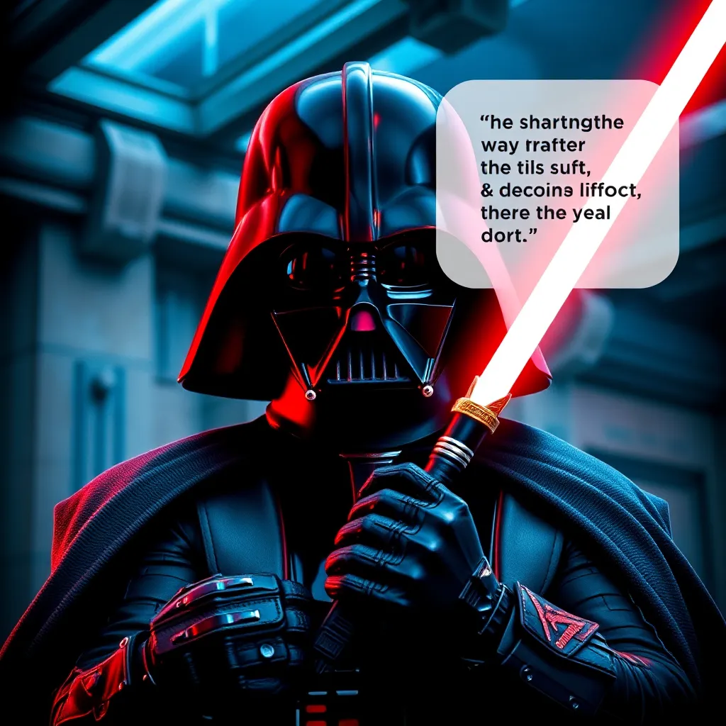 Unpacking the Darth Vader Quote: A Mandela Effect Explained : MysteryLores