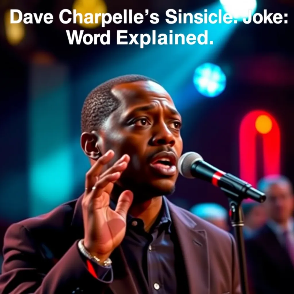 Dave Chappelle's Inside Joke: Code Word Warning Explained : MysteryLores