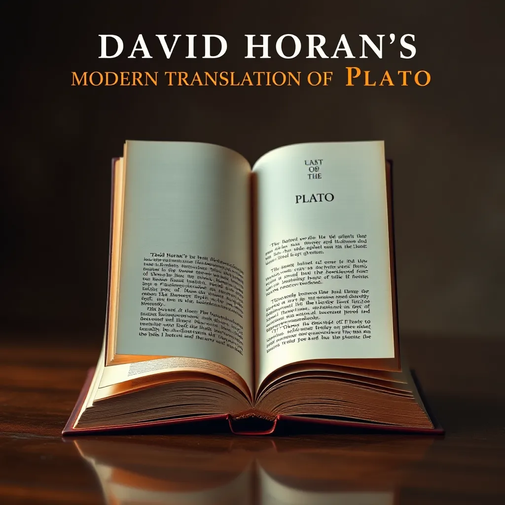 David Horan's Modern Translation of Plato's Works : MysteryLores