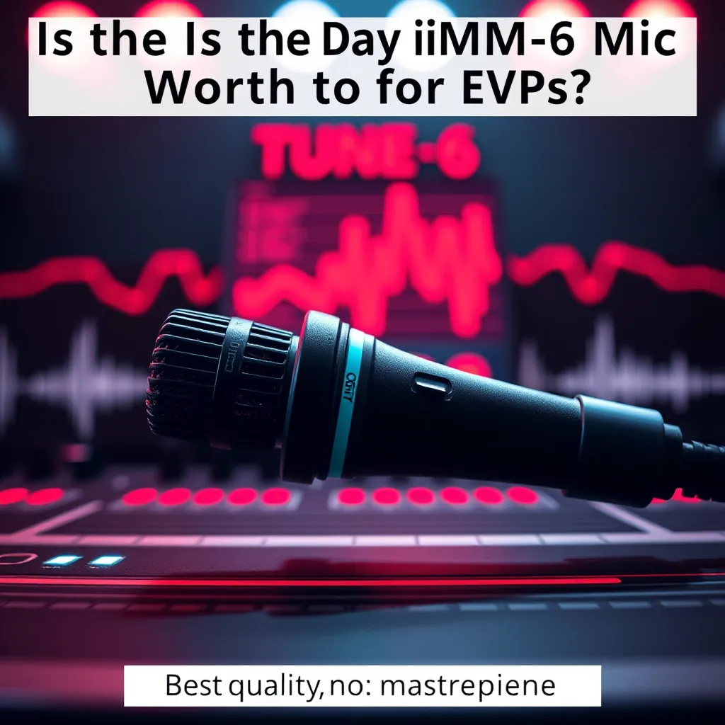 Is the Dayton Audio iMM-6 Mic Worth It for EVPs? : MysteryLores