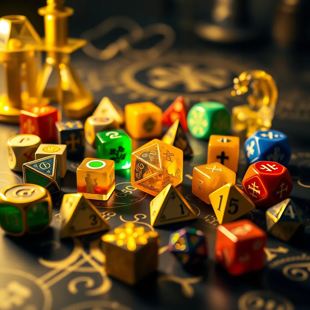 Explore Liber Polyhedra: A New Way to Use D&D Dice : MysteryLores