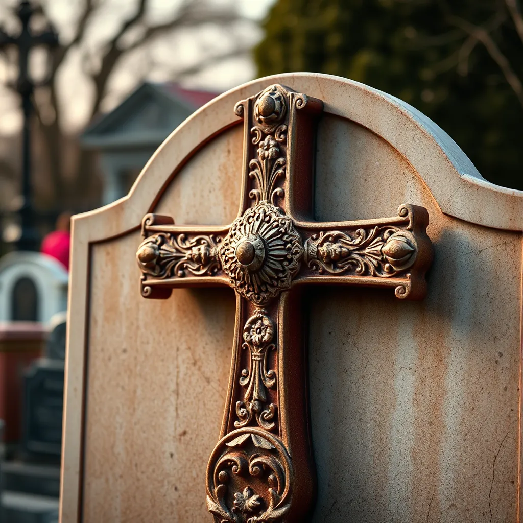 Exploring the Symbolic Decoration of Crosses on Tombstones : MysteryLores