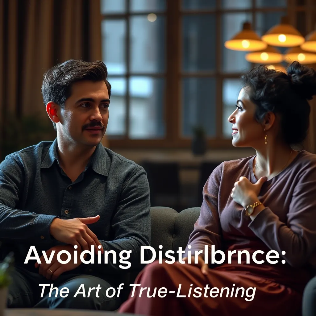 Avoiding Disturbance: The Art of True Listening : MysteryLores