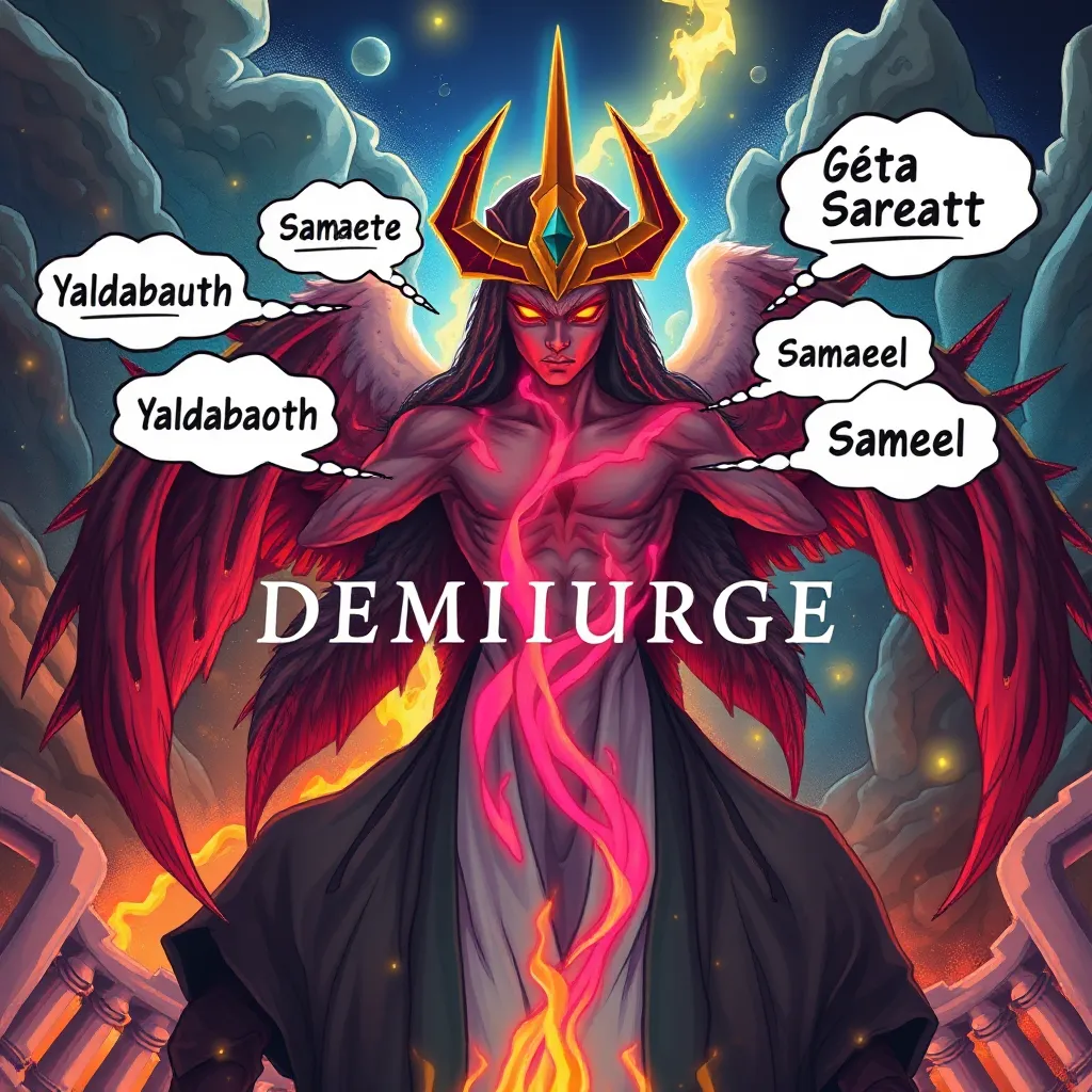 Strange Favorites: What Do You Call the Demiurge? : MysteryLores