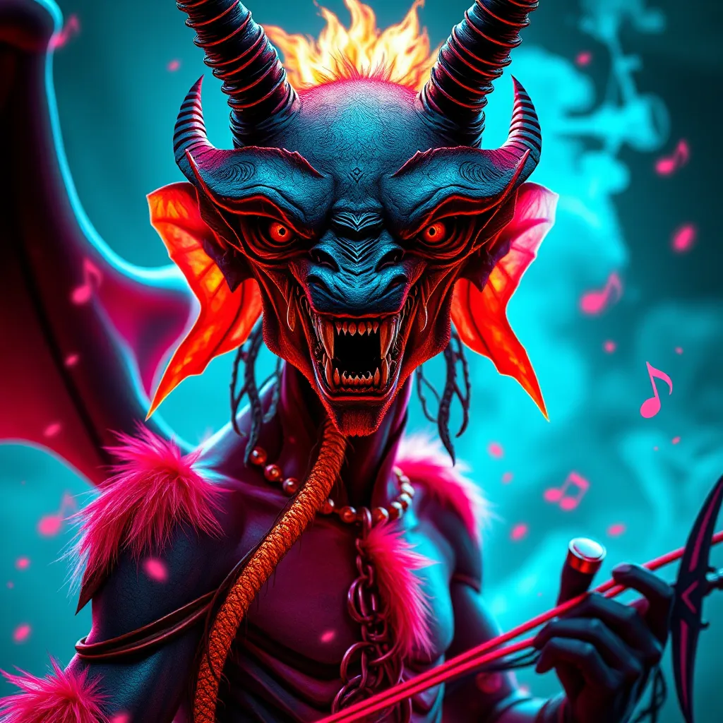 Flashback to a Demon Design Inspired by Music : MysteryLores