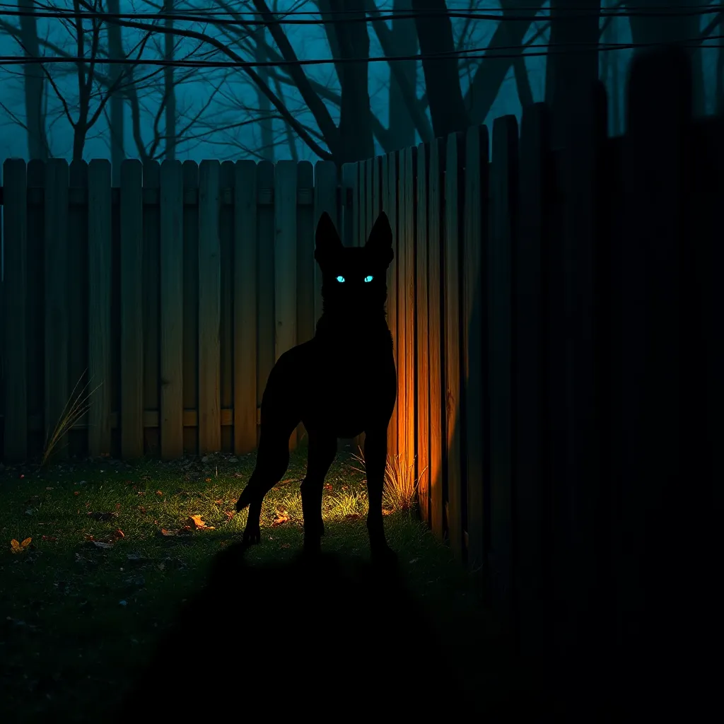 The Tale of the Demon Dog on the Fence Revealed : MysteryLores